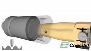 Cogsdill thread root rolling tool - ToolTech