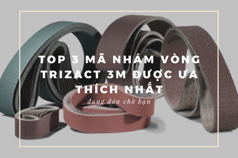 Top 3 mã nhám vòng Trizact 3M được ưa thích nhất